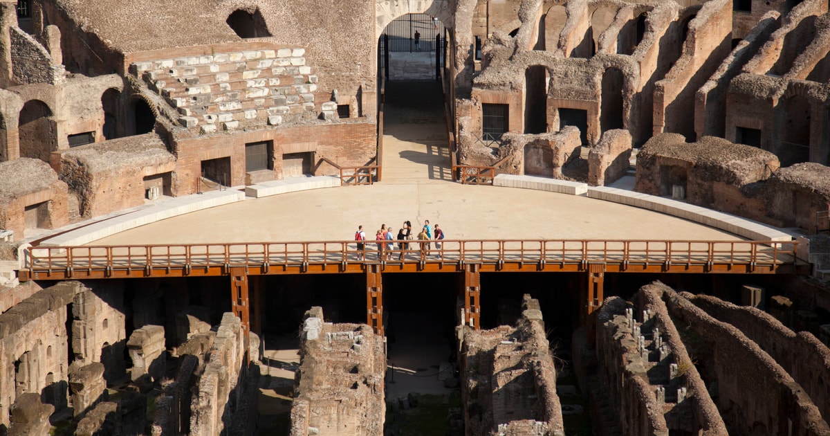 Rom: Tour der Kolosseums-Arena mit Schnelleinlass | GetYourGuide