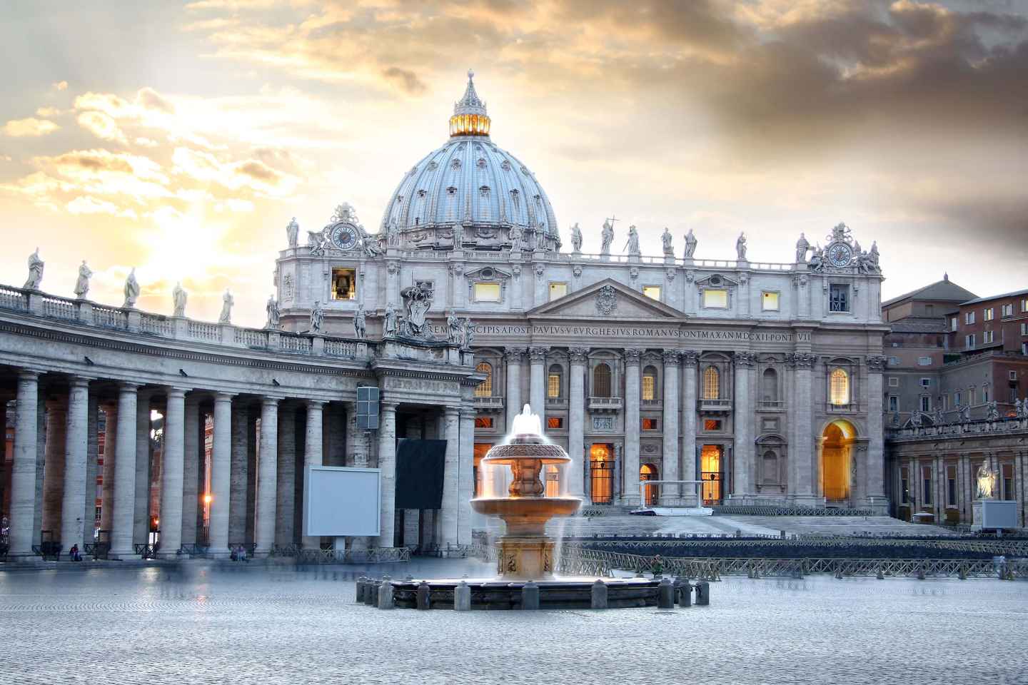 Rom - Petersdom | MyCityTrip.com