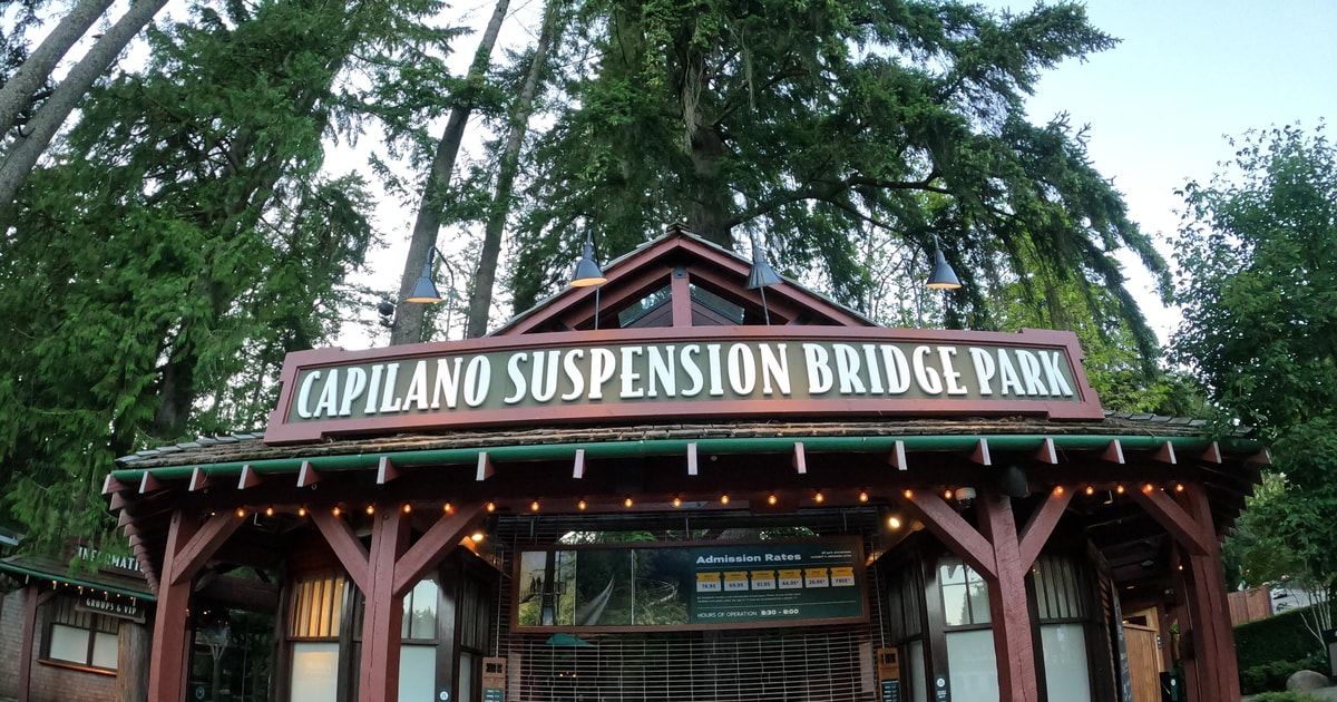 Vancouver: puente Capilano, presa Cleveland y excursión al cañón Lynn ...