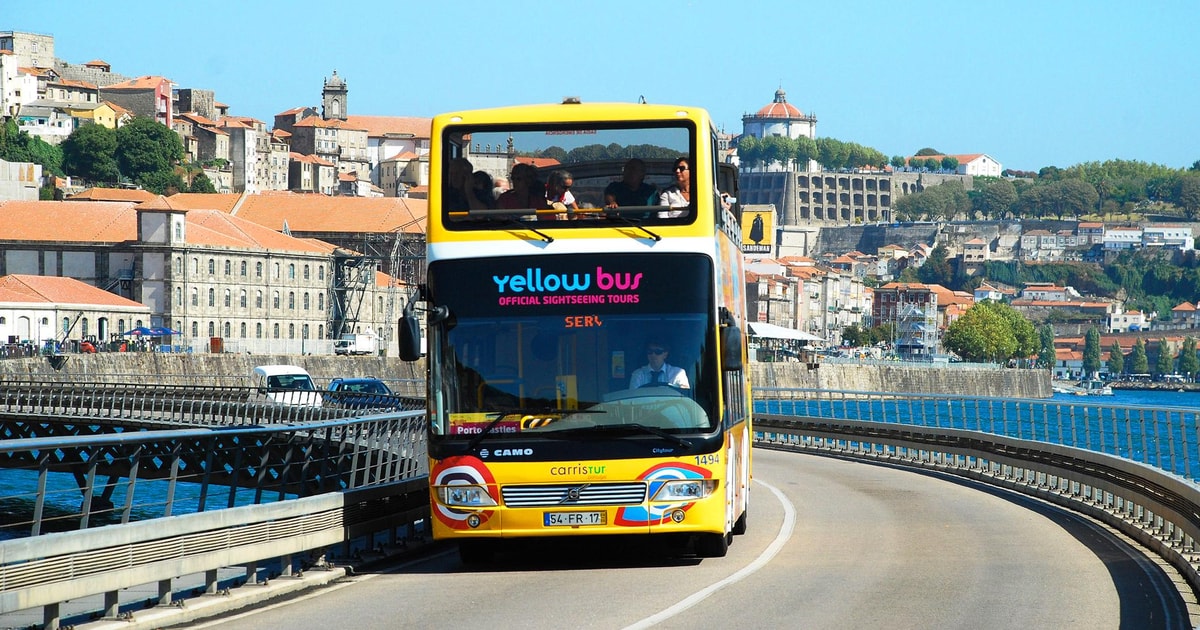 Porto: 2-Tages-Ticket für den Hop-On/Hop-Off-Bus | GetYourGuide