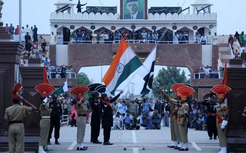 Wagah Border Gate Opening Ceremony