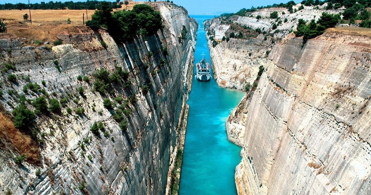 Canal de Corinthe, Corinthe, Mycènes et Nauplie Argolis Tour | GetYourGuide