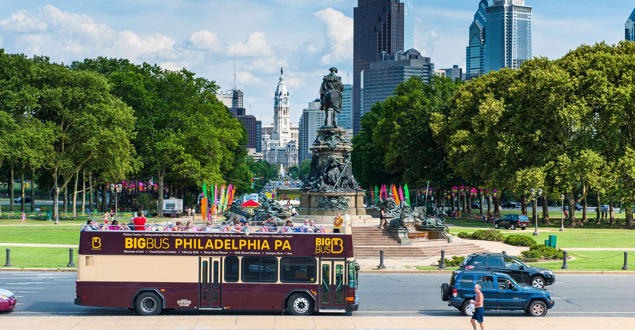Philadelphia, Double-Decker Sightseeing Bus Tour | Hop-on Hop-off Tour ...