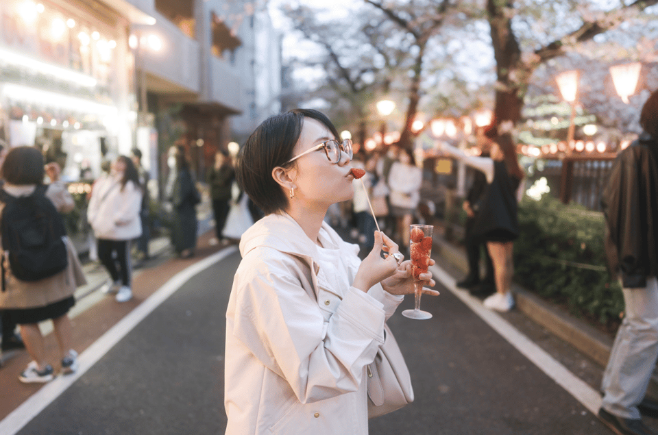 Tokyo: Private Meguro River Cherry Blossom Photoshoot & Tour | GetYourGuide