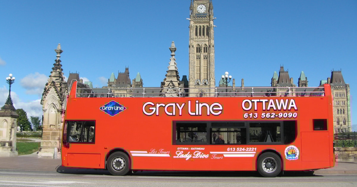 Ottawa : visite en bus à arrêts multiples valable un jour | GetYourGuide