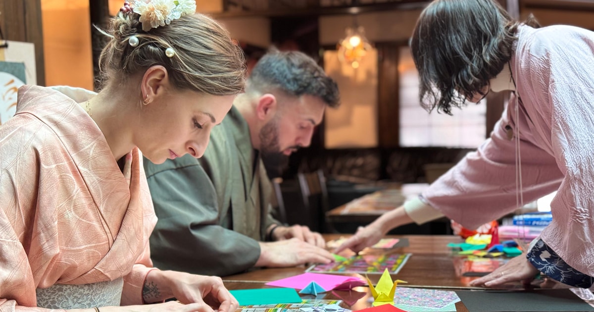 Kyoto: Mindfulness Origami Workshop, beperkt aantal plaatsen 16-18 juni | GetYourGuide