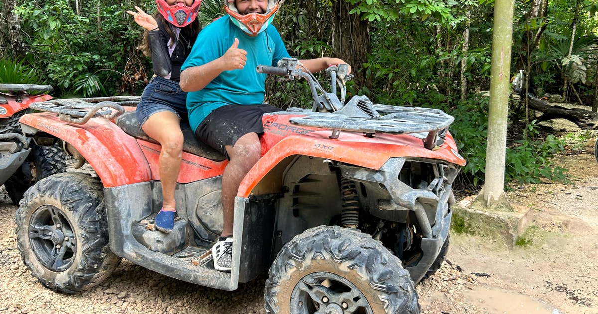 Cancun: ATV through the jungle with Zipline circuit & cenote | GetYourGuide