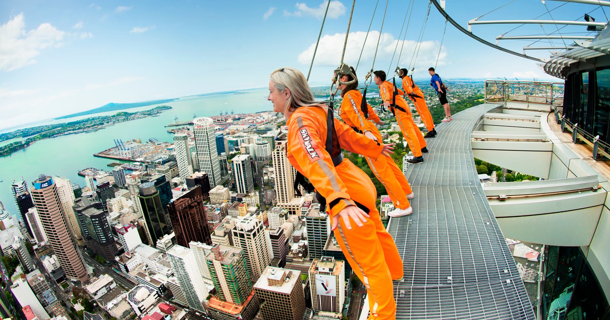 Auckland: SkyWalk with Sky Tower Entry Ticket | GetYourGuide