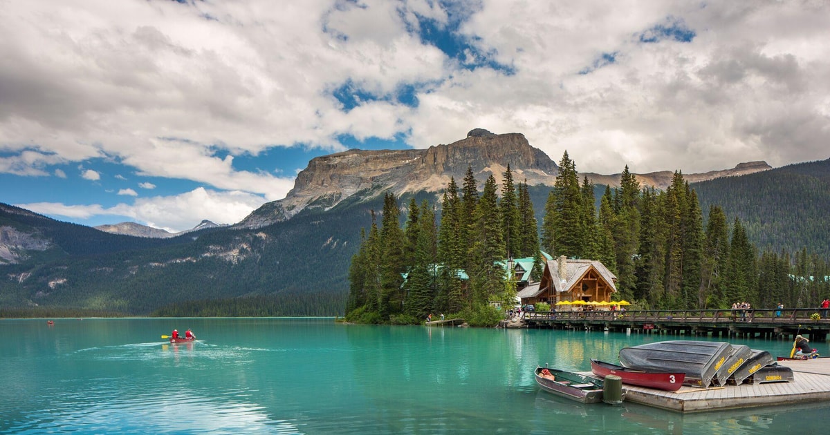 Banff/Canmore: Emerald Lake, Takakkaw Falls, Marble Canyon | GetYourGuide
