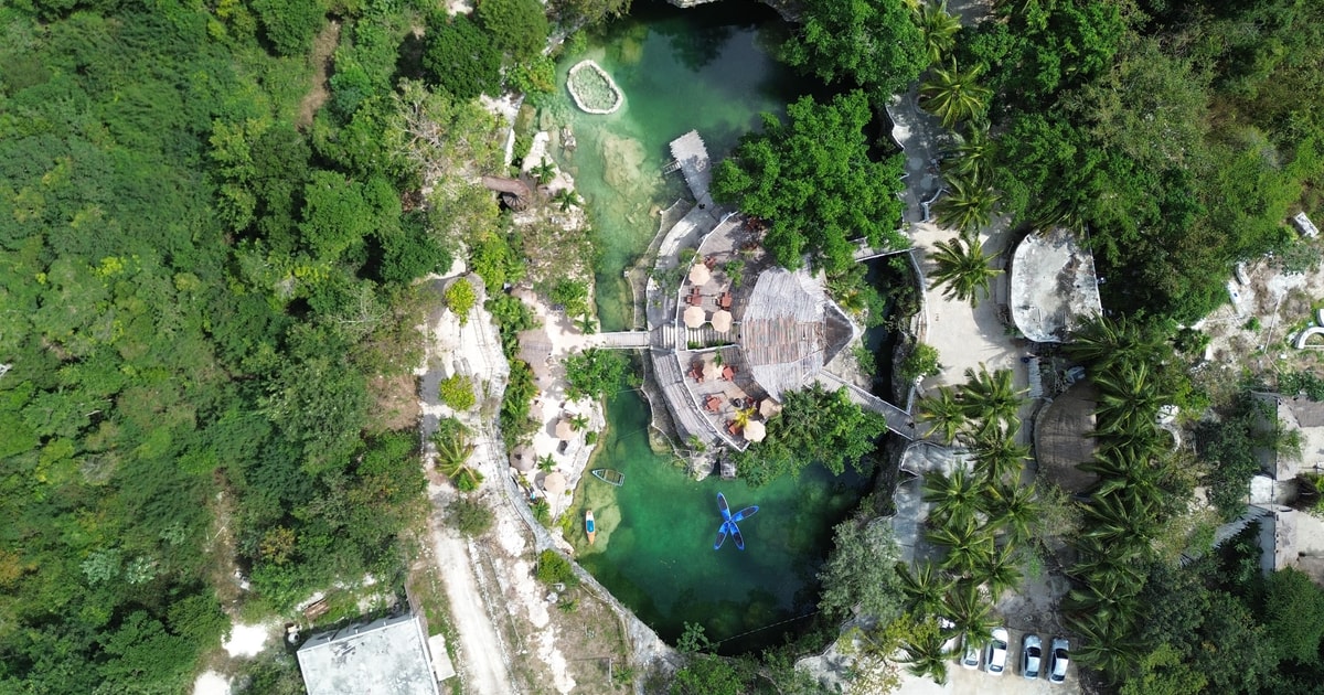 Tulum: Zenote Siente med gastronomiskt paket och transfer | GetYourGuide