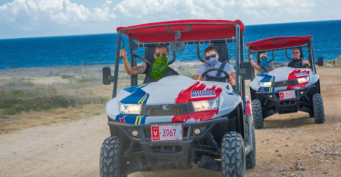 Pela manhã, passeio de UTV pela ilha em Aruba. | GetYourGuide