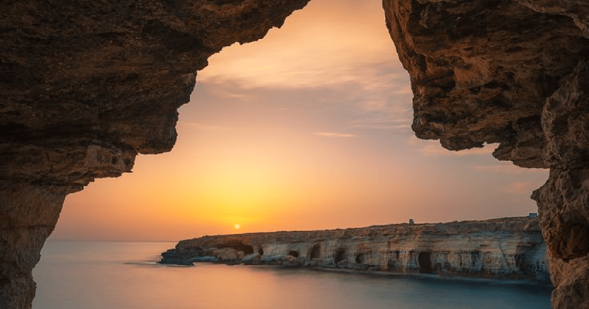 Evening sunset Cape Greco Caves & Cypriot Meze dinner | GetYourGuide