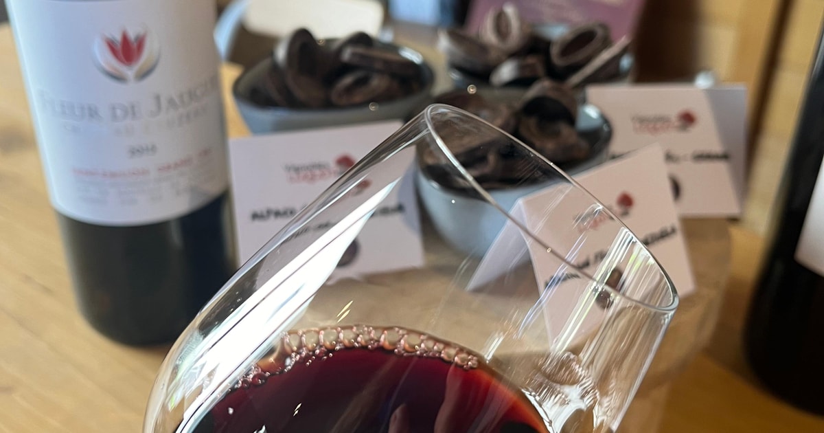 Libourne: Tour della cantina con degustazione di vino e cioccolato ...