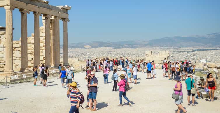Acropolis: Guided Walking Tour with Entrance Ticket | GetYourGuide