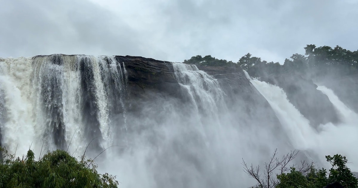 Kochi: Athirappilly Waterfalls Overnight Tour with Transfer | GetYourGuide
