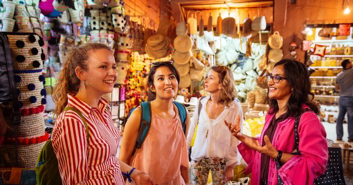 Marrakech: tour privado por el zoco con té y merienda | GetYourGuide