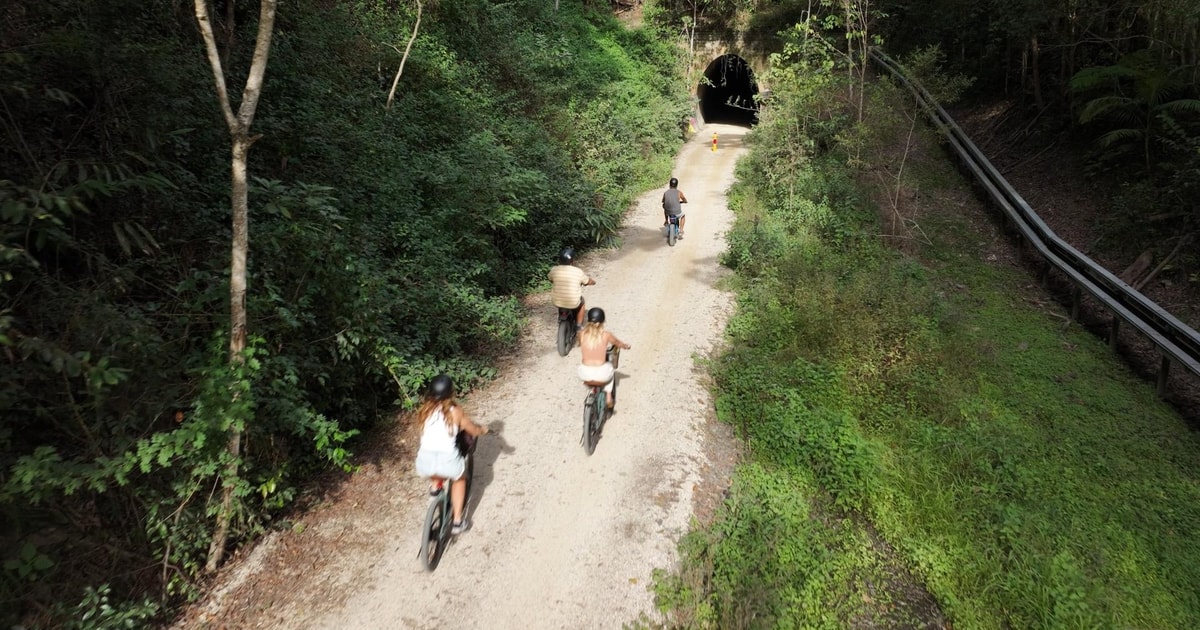 Aluguel de bicicletas elétricas na Northern Rivers Rail Trail com ...