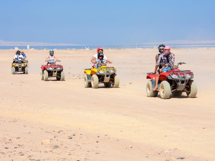 Makadi Bay: Dimineața Desert & Sea Quad & ATV Adventure | GetYourGuide