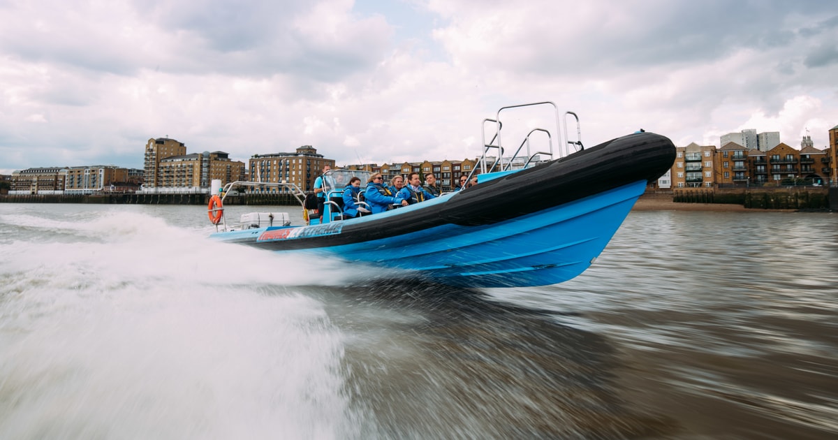 London: River Thames Speedboat Ride | GetYourGuide