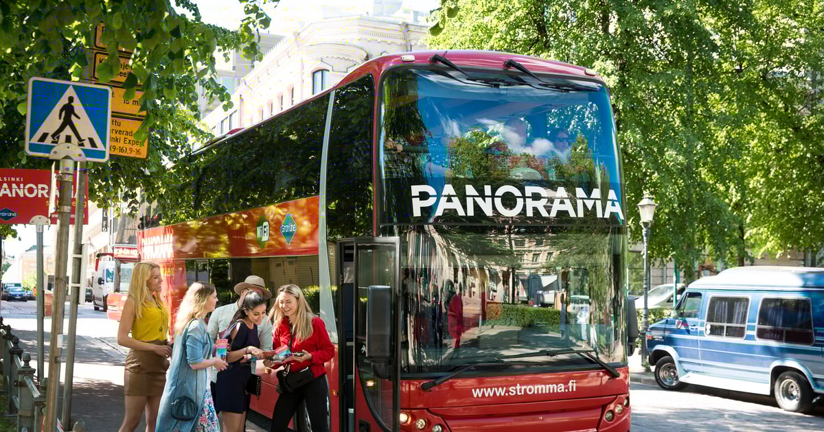 Helsinki: Panoramafahrt im Bus | GetYourGuide