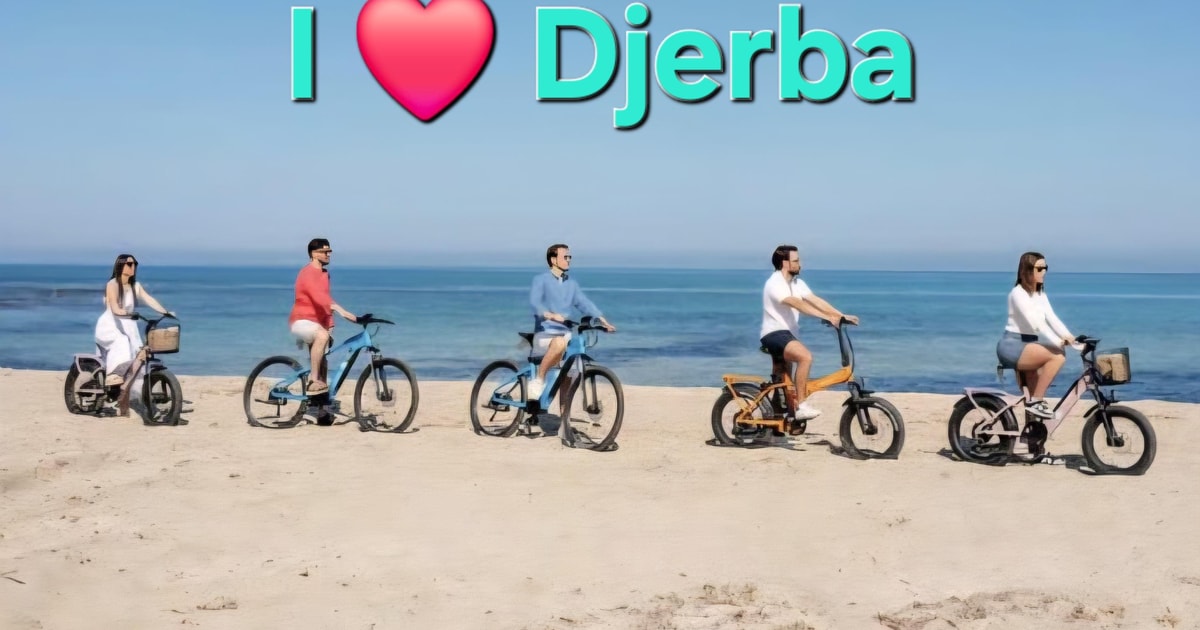 Djerba: Guidad ekologisk tur med elcykel till den blå lagunen ...