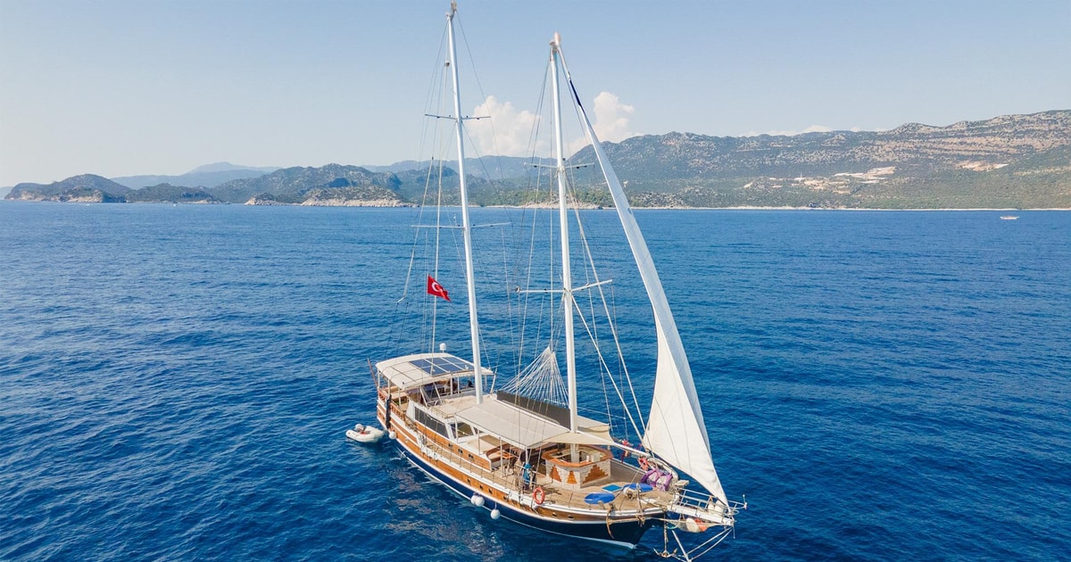 Sail Turkey: Gulet Cruise Olympos to Fethiye | GetYourGuide