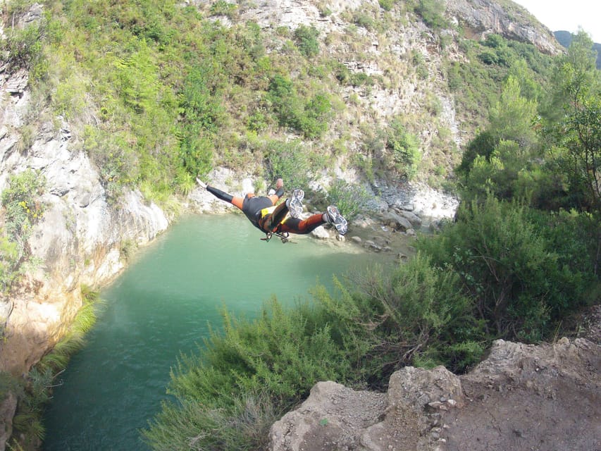 From Granada: Rio Verde Canyoning Tour | GetYourGuide
