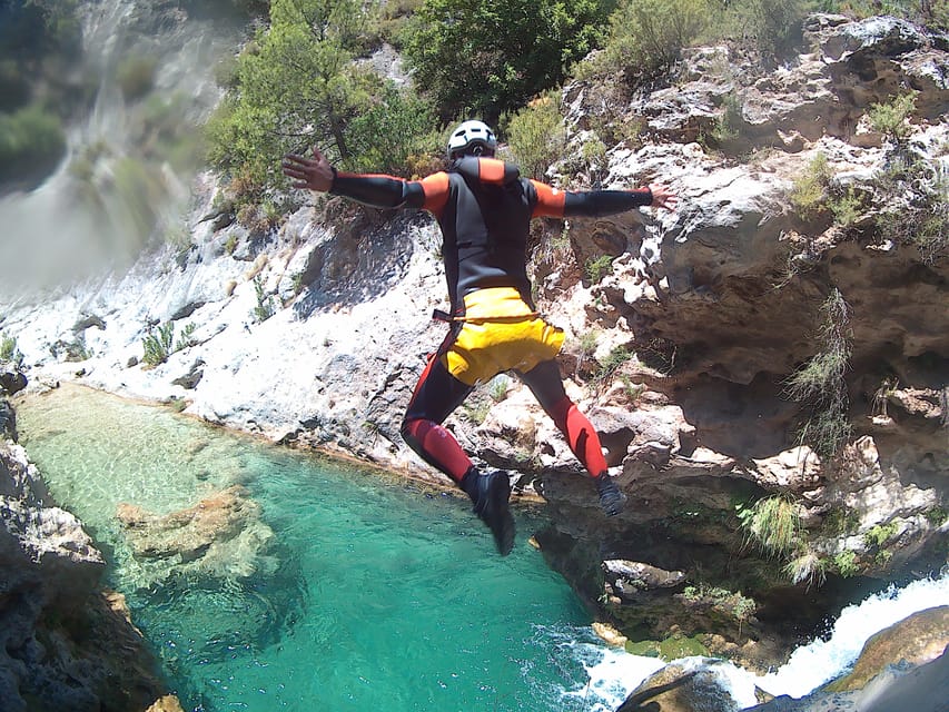 From Granada: Rio Verde Canyoning Tour | GetYourGuide