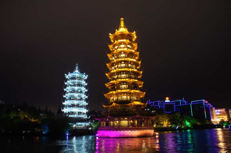 Guilin: Four Lakes Night Cruise with Round-trip Transfer | GetYourGuide