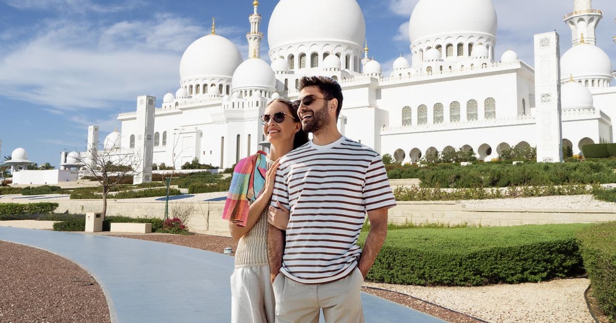 From Dubai: Full-Day Abu Dhabi Tour with Sheikh Zayed Mosque | GetYourGuide