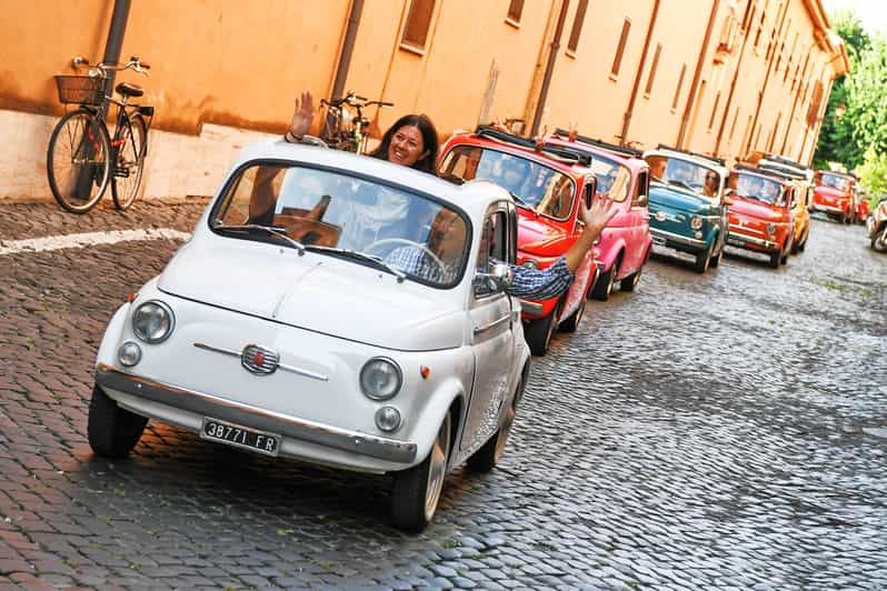 Roma: tour de 3 h con chófer en Fiat 500 vintage | GetYourGuide