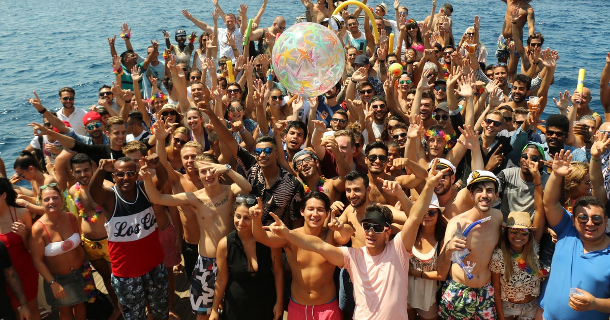 Malta: 5-Hour Lazy Pirate Boat Party with Drinks & Food | GetYourGuide