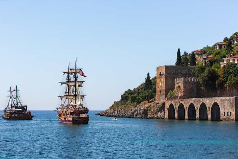 From Side: Alanya Guided City Tour with Boat Trip and Lunch | GetYourGuide