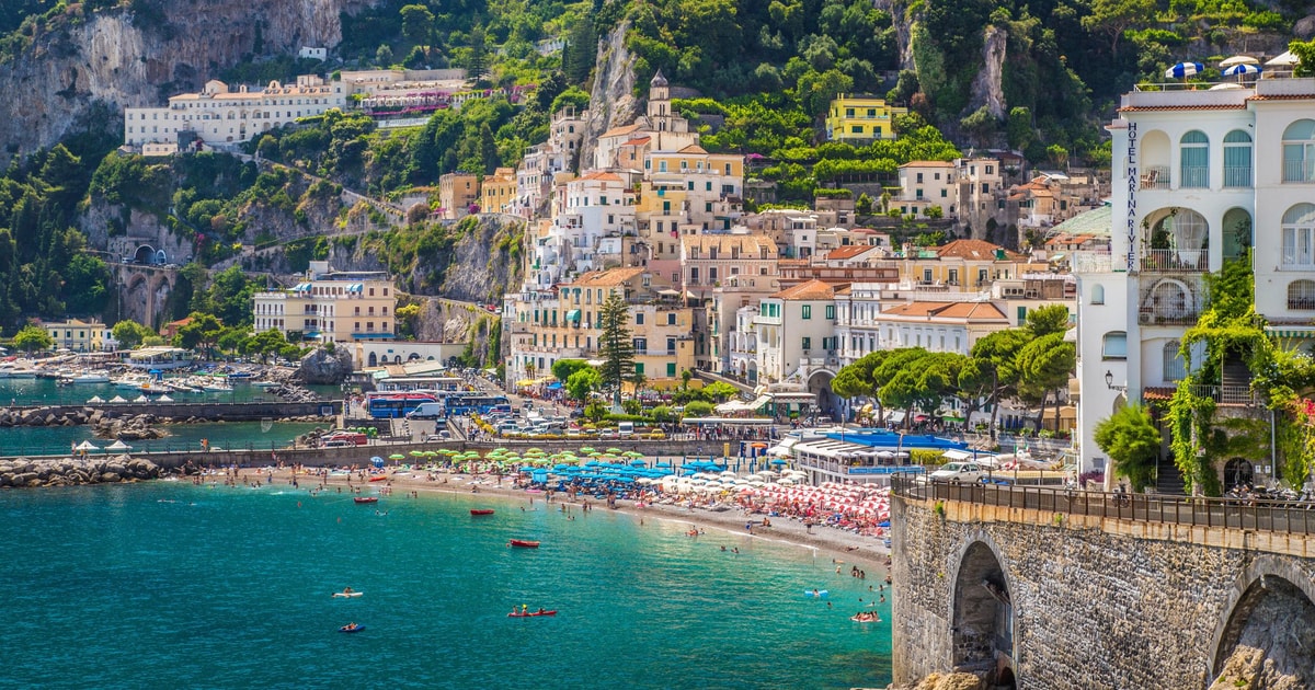 From Naples: Pompeii and Amalfi Coast Full-Day Private Tour | GetYourGuide