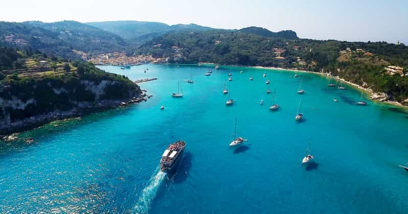 From Corfu Island: Antipaxos & Paxos Blue Caves Boat Cruise | GetYourGuide
