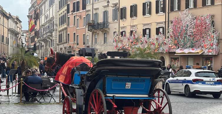 Explore ancient Rome on a Horse Carriage | GetYourGuide
