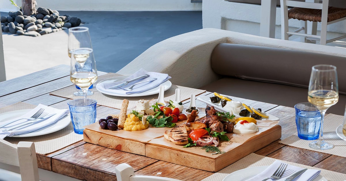 Santorini: Greek Food & Wine Tasting Tour | GetYourGuide