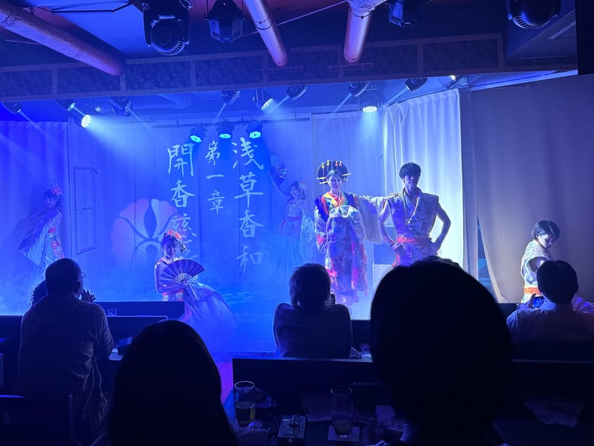 Tokyo: Japanese Dance Cabaret Theater Asakusa-Kaguwa Ticket | GetYourGuide
