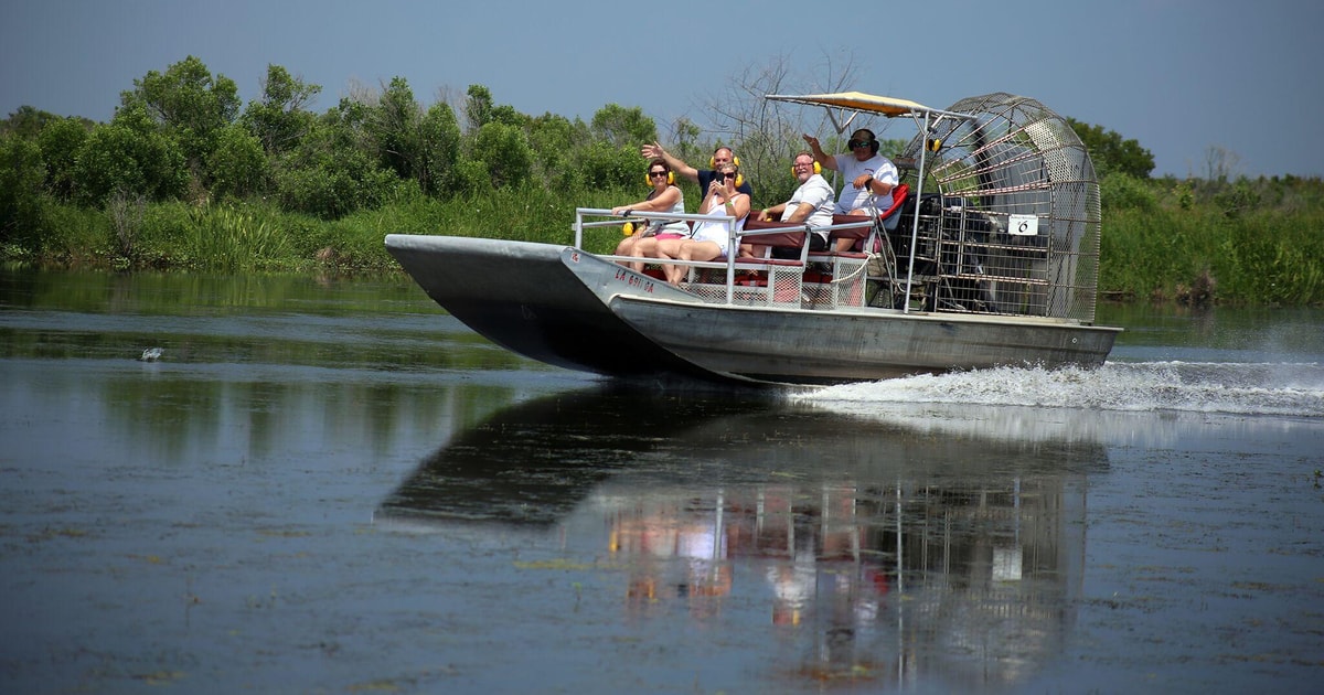 From Lafitte: Swamp Tours South of New Orleans by Airboat | GetYourGuide