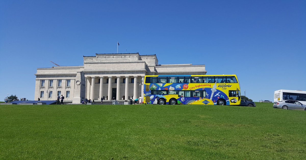 Auckland: Hop-On Hop-Off Explorer Bus Ticket | GetYourGuide