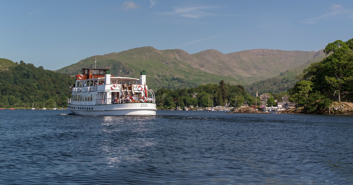 Windermere Red Cruise: Sail between Bowness and Ambleside | GetYourGuide