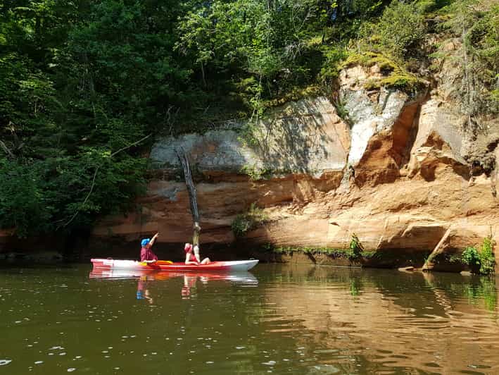 From Riga: Full-Day Scenic Gauja River Valley Kayaking Trip | GetYourGuide