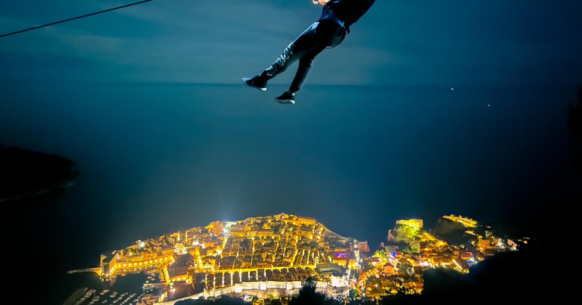 Dubrovnik Night Zipline Experience | GetYourGuide