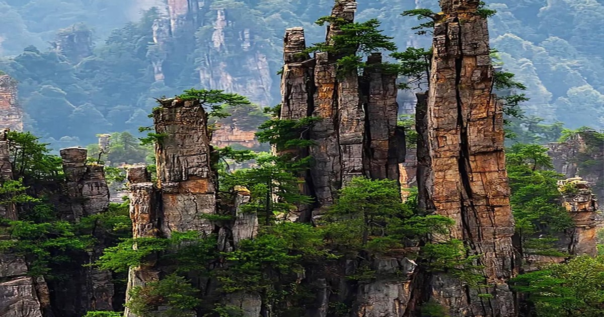 Zhangjiajie Forest Park, Avatar Mt. en Grand Canyon (2 dagen ...