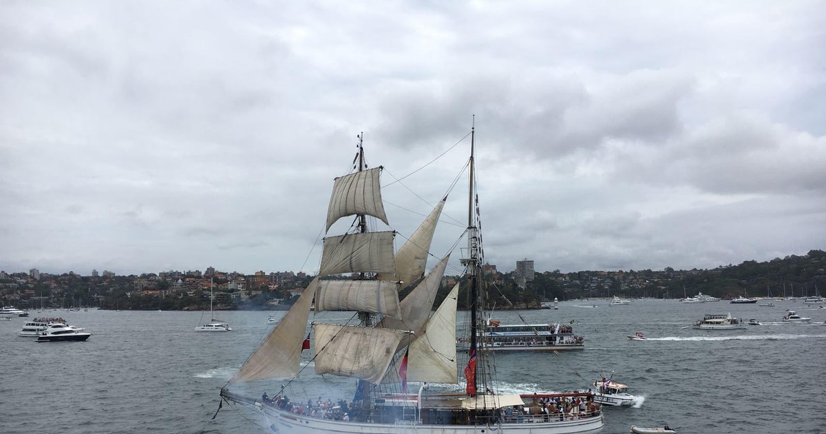 Sydney Harbour: Australia Day Tall Ship Race på Soren Larsen | GetYourGuide