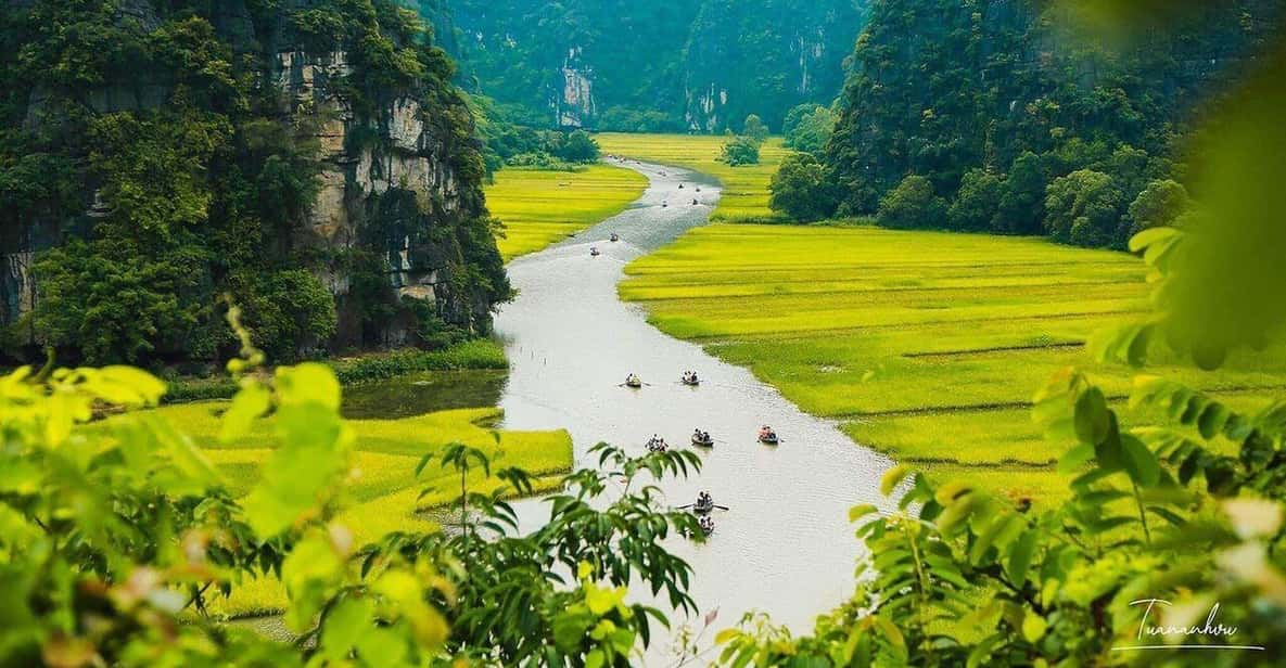 Iz Hanoja: Obiščite Ninh Binh 2 dni in občudujte riževa polja ...