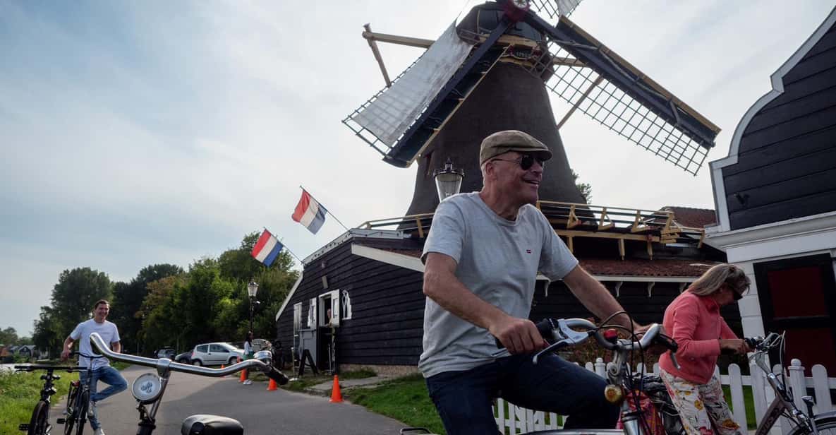 Amsterdam: Leisurely Windmill & Countryside Bike Ride | GetYourGuide
