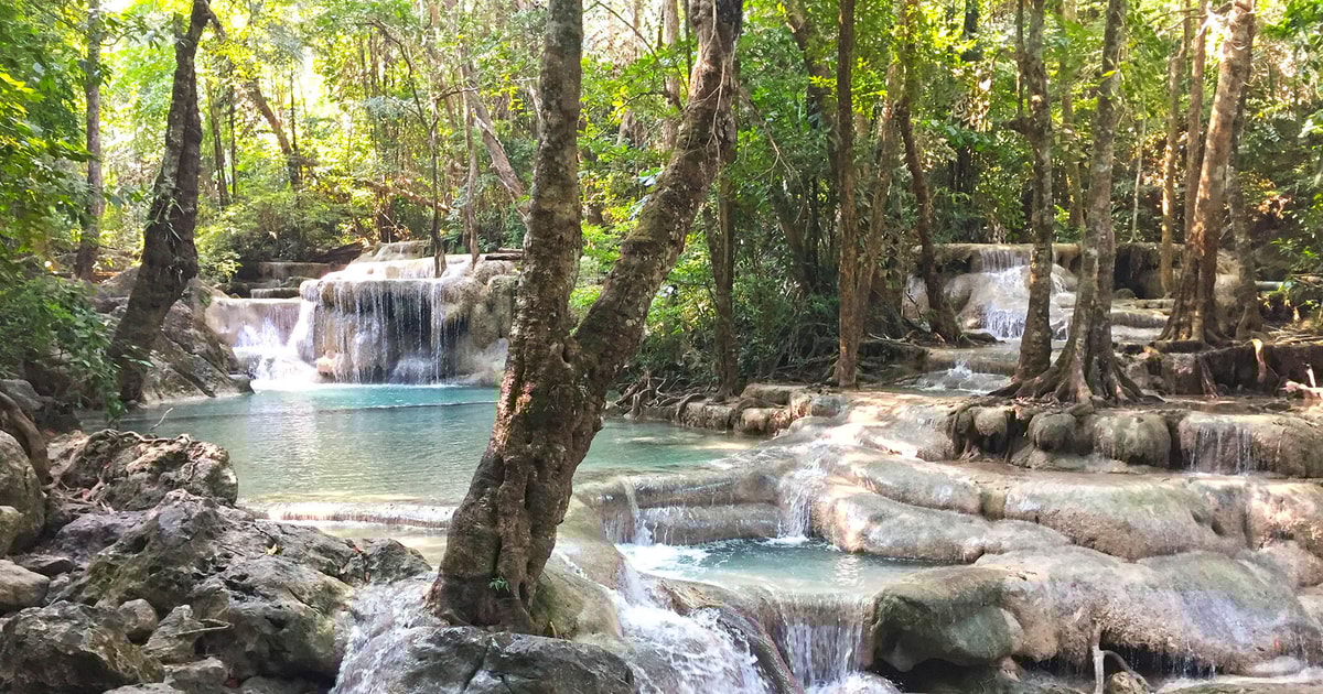 Erawan Waterfall & Kanchanaburi Highlights Tour From Bangkok | GetYourGuide