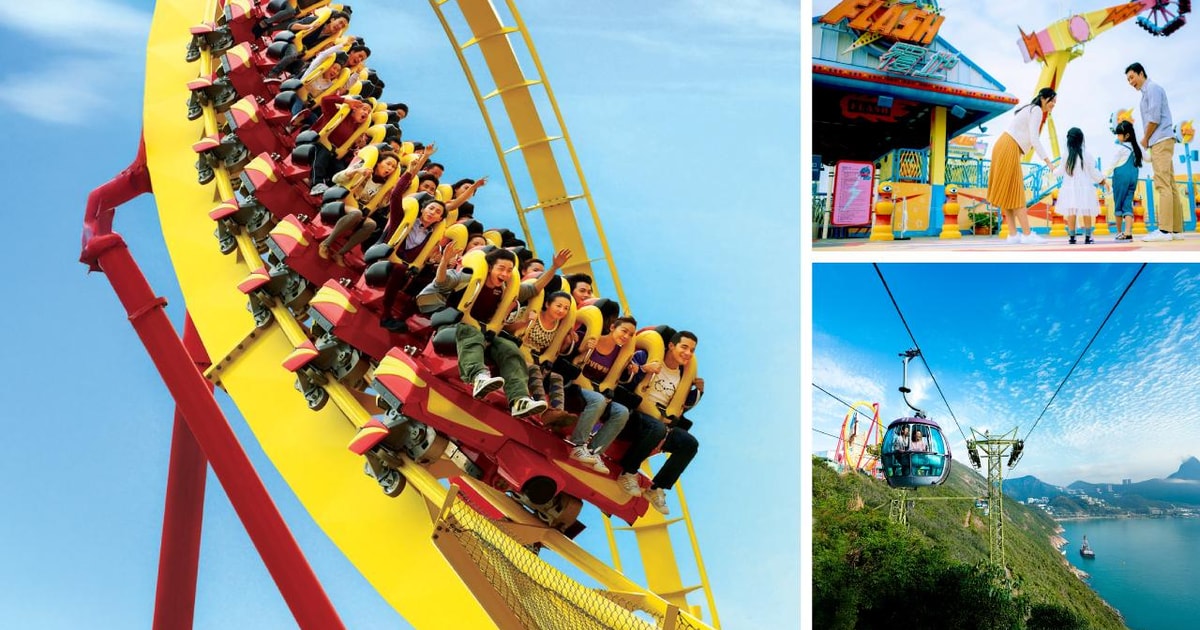 Χονγκ Κονγκ: Εισιτήριο για το Ocean Park + Πάσο OceanFasTrack ...