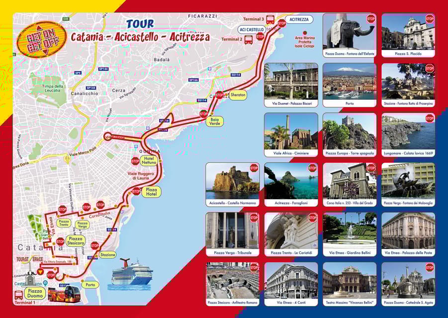 Hop-On/Hop-Off-Bus Catania-Acicastello-Acitrezza | GetYourGuide